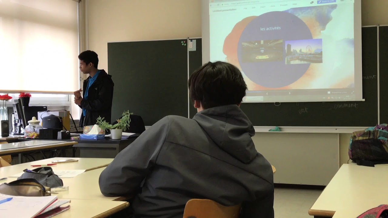 Presentation fail | he accidentally deleted his text - YouTube