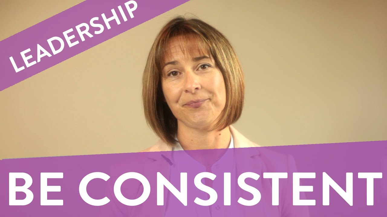 How to Be Consistent - Simple Rules of Leadership - YouTube