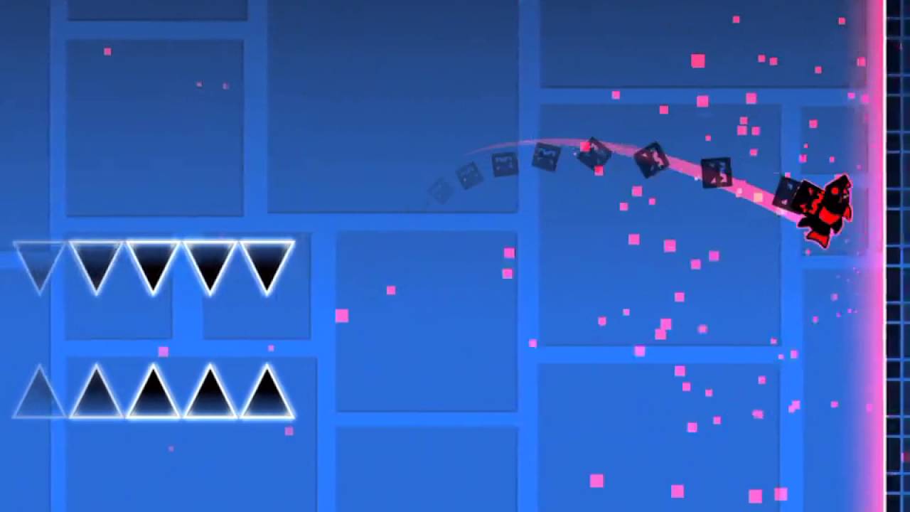 Level GD Straight fly lessons on geomtery dash - YouTube