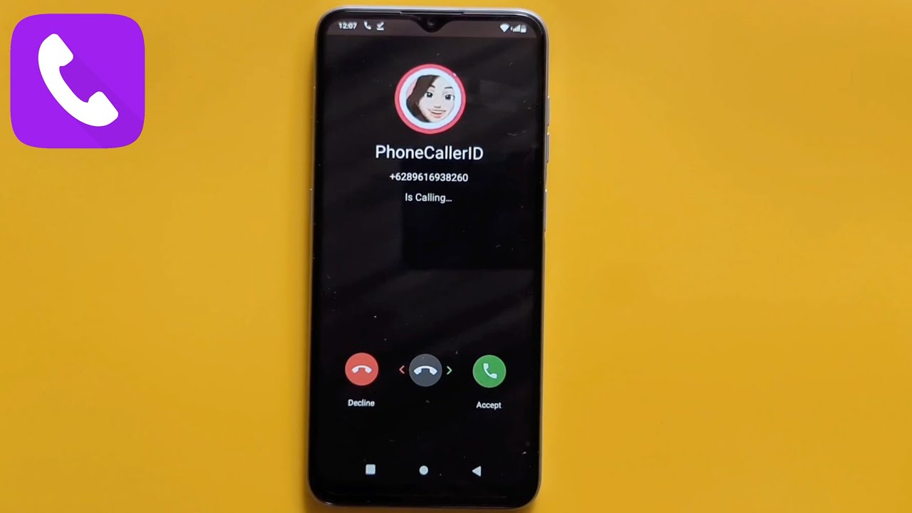 Evercoss Luna V6 Android 12 Simple Dialer incoming Call - YouTube