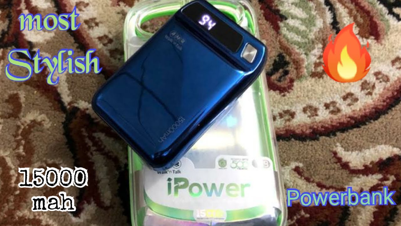 AMB WALK ‘n TALK POWERBQNK||most stylish power with digital meter - YouTube