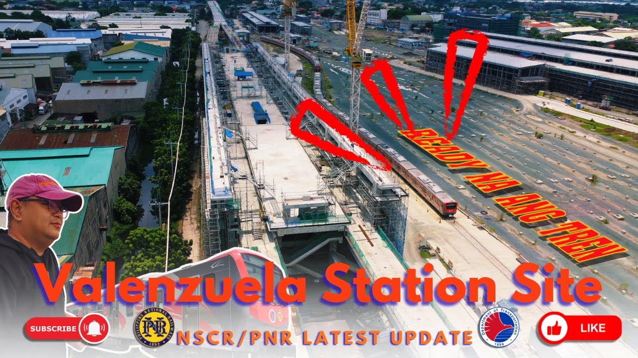 Valenzuela Station Site/ May TREN na! - YouTube