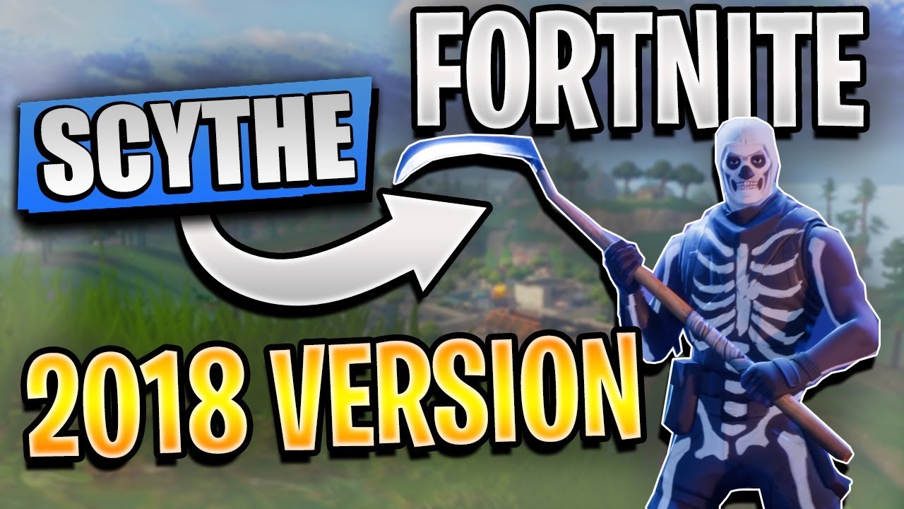 THE NEW FORTNITE *SCYTHE 2018* (Fortnite Battle Royale) Harvesting Tool ...