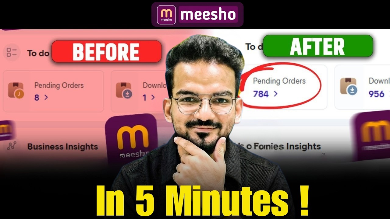 How to get orders on Meesho in 5 minutes ! - YouTube