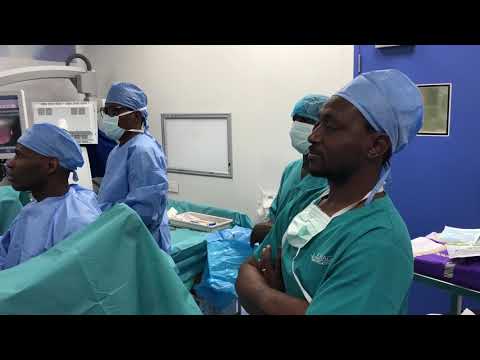 Euracare's consultant urological surgeon Dr Leye Ajayi is performing TURP