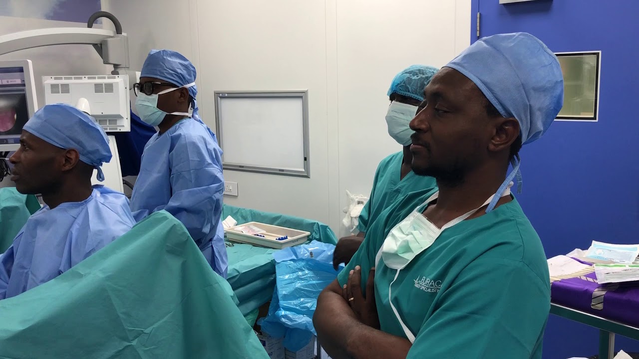 Euracare's consultant urological surgeon Dr Leye Ajayi is performing ...