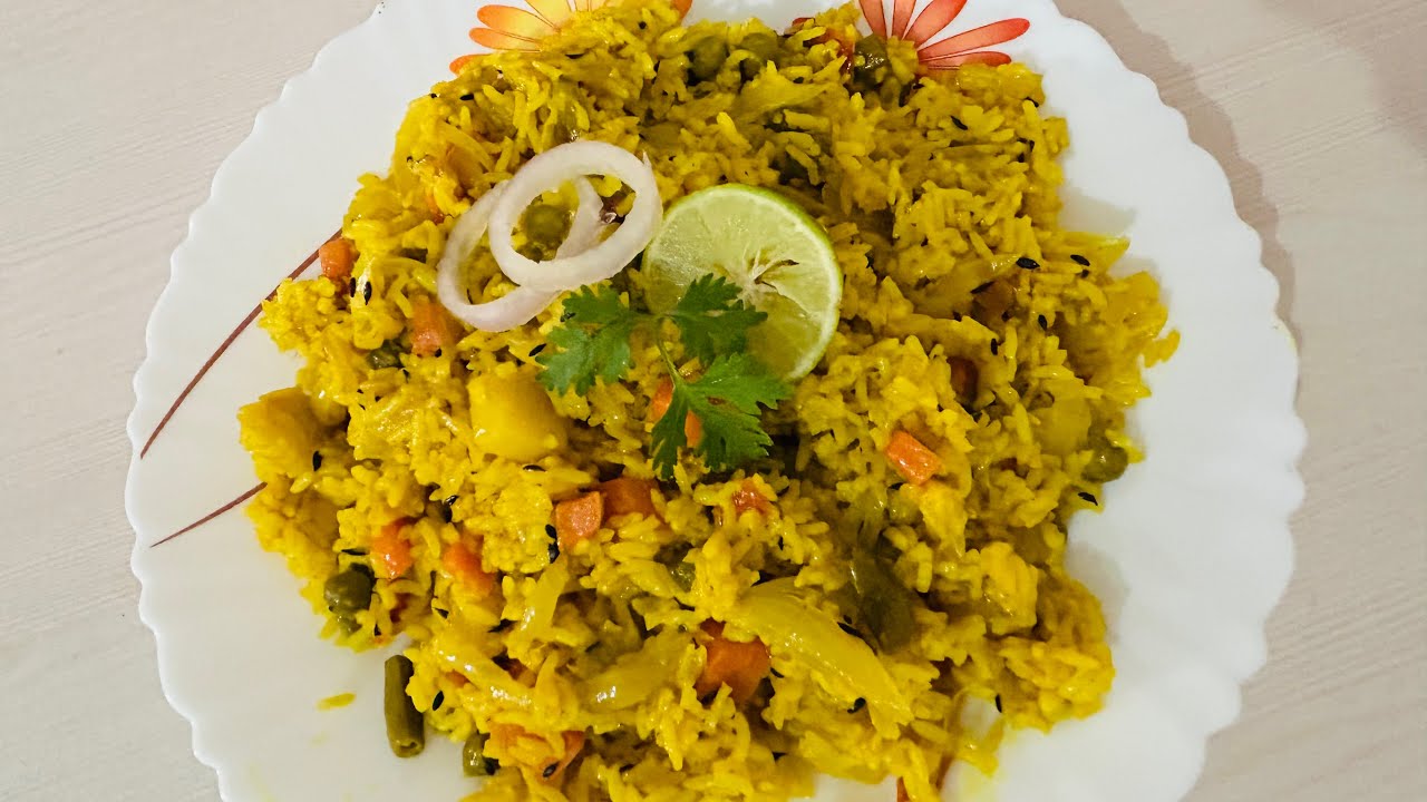 Mixed Veg Tahri Recipe - YouTube