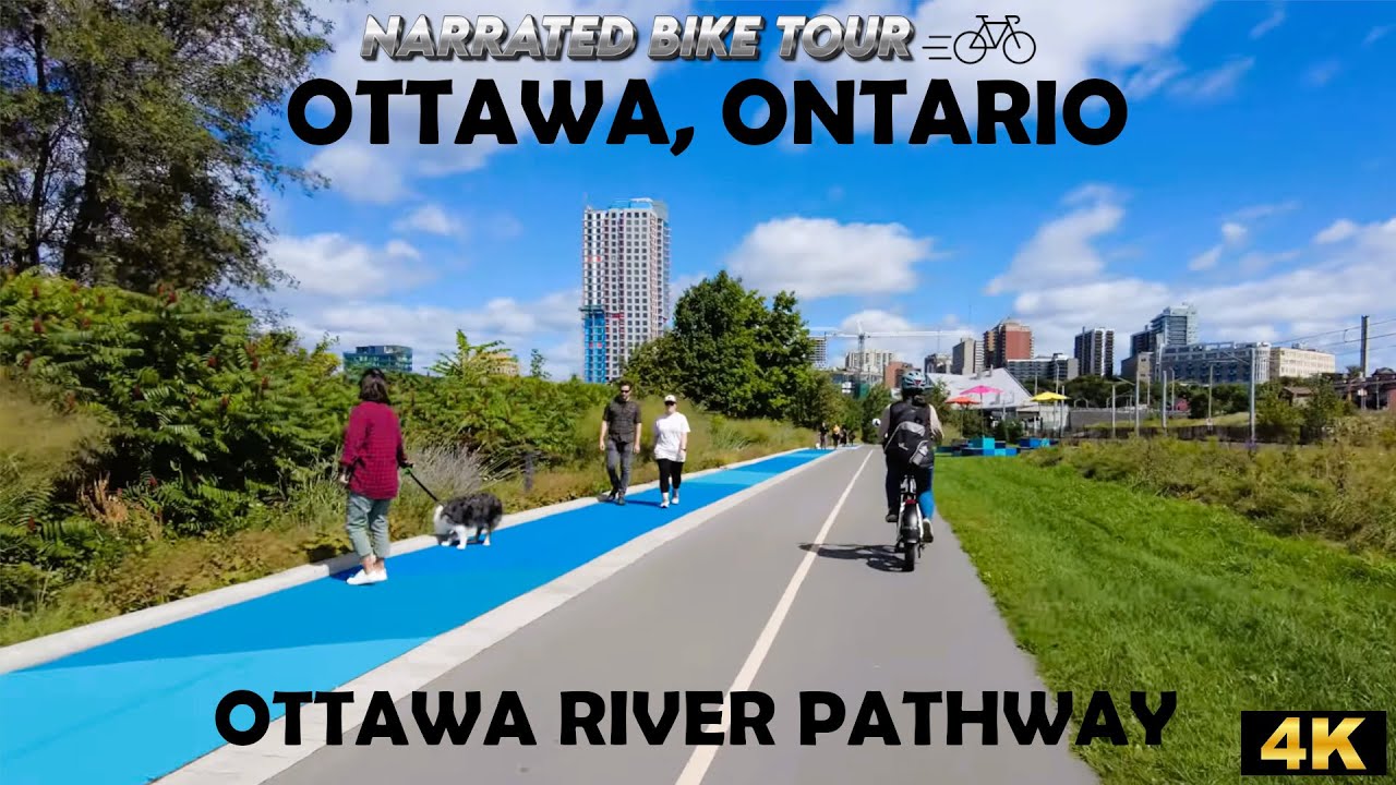 🚴‍♂️ Scenic Ottawa Bike Ride | 4K Ride on the Ottawa River Pathway 🌊 ...