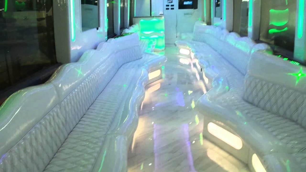 WHITE PARTY BUS - YouTube