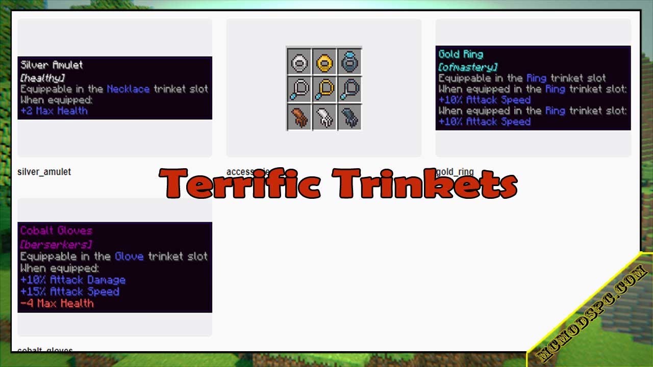Terrific Trinkets Mod 1.17.1 & How To Download and Install for ...