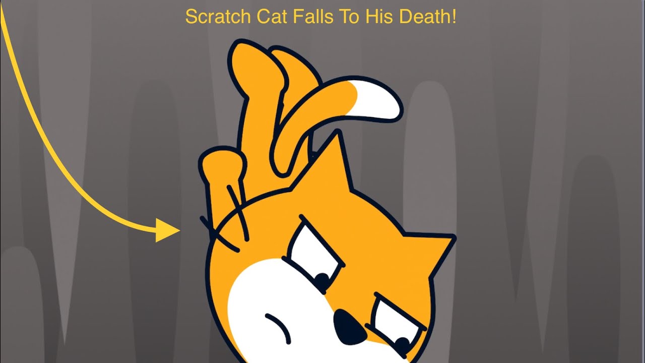 Scratch Cat Falls To His Death! - YouTube