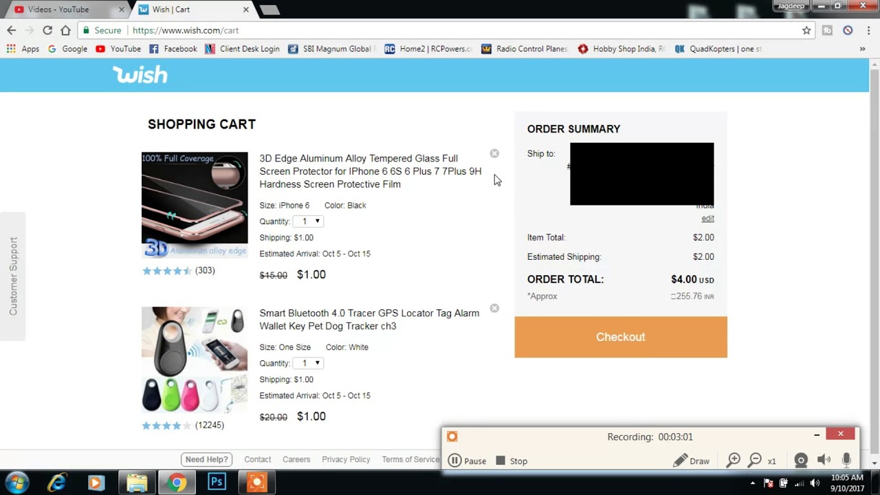 how to order wish.com india - YouTube