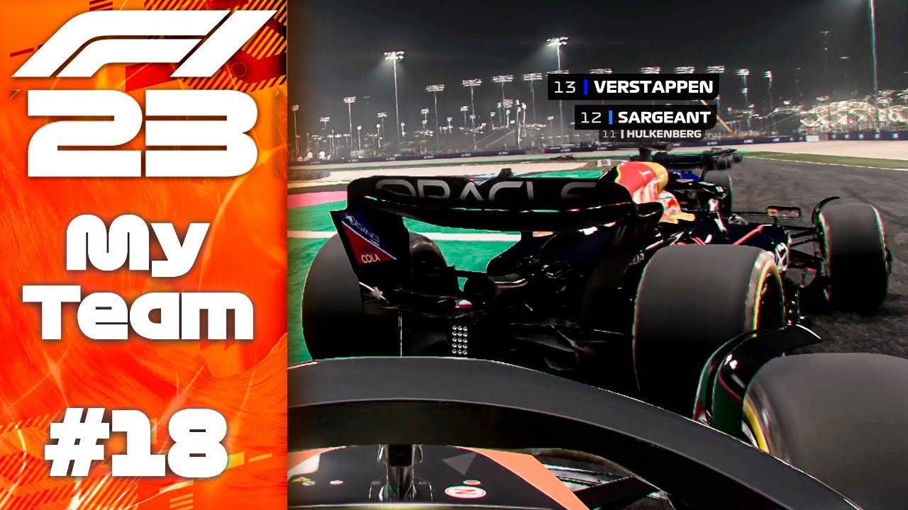 My first race in QATAR! F1 23 My Team S1 R18 Qatar GP! - YouTube