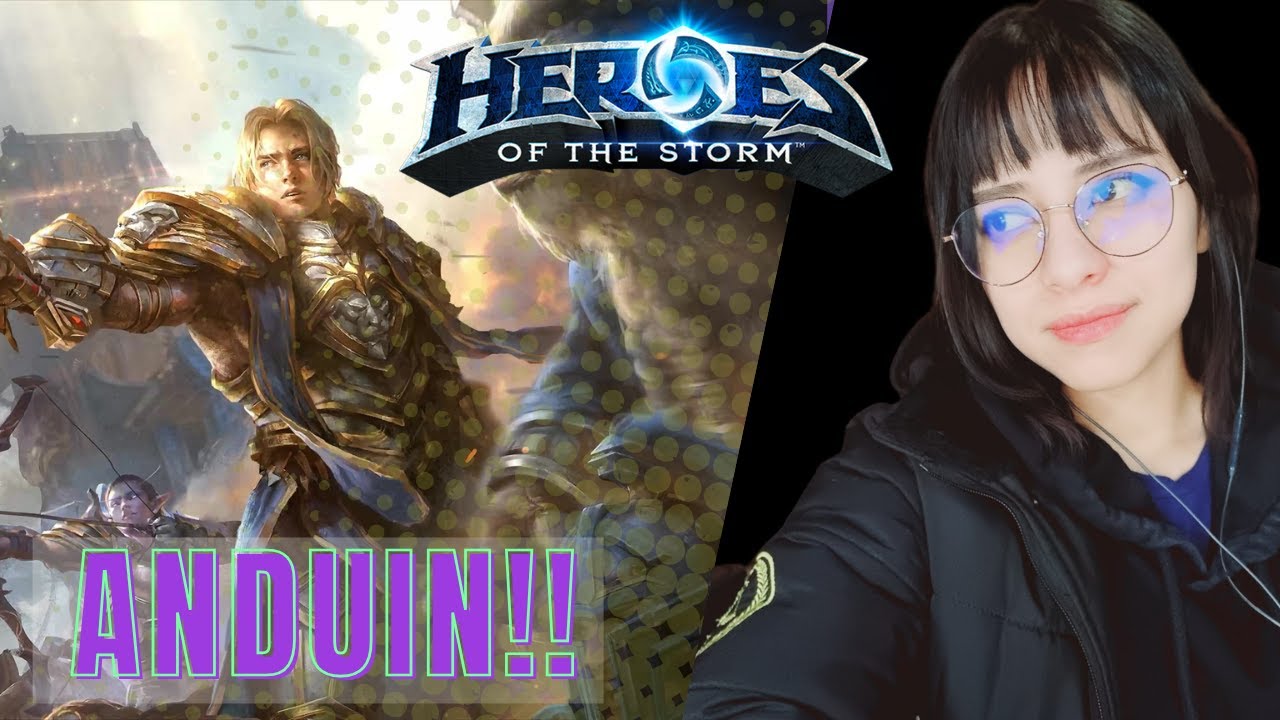 Mi mejor partida con ANDUIN l Heroes of the storm - YouTube