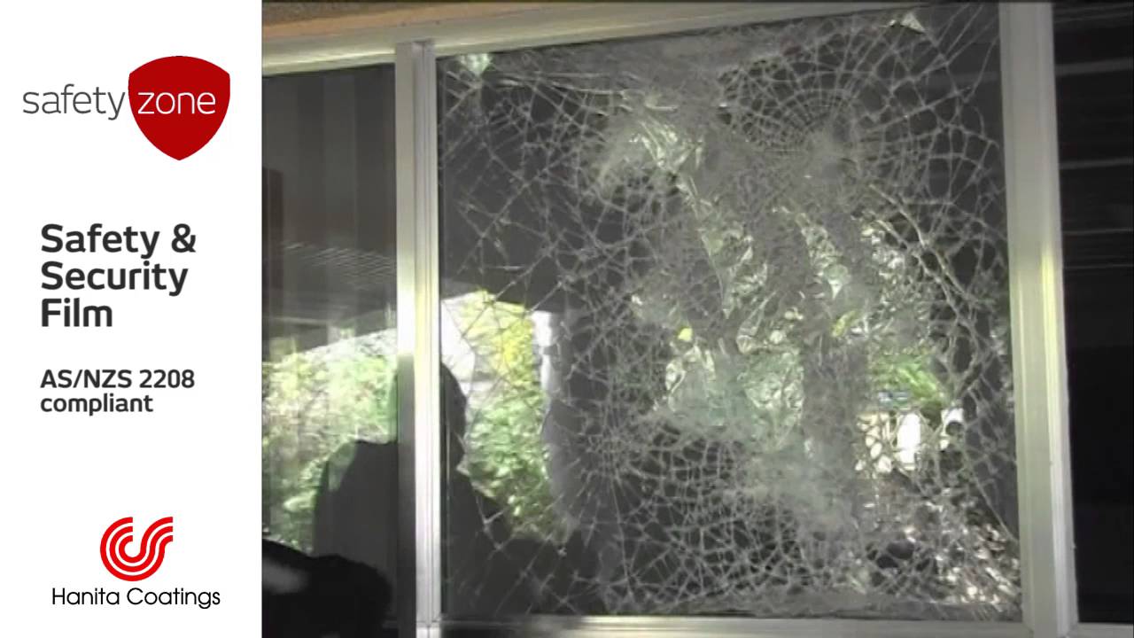 Anti-Fragmentation Window Film - YouTube