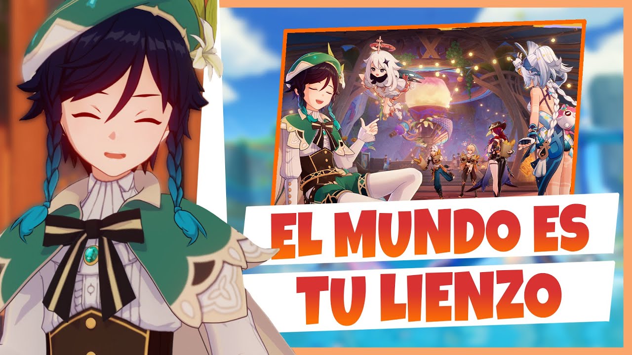 ¡ El mundo es tu lienzo ! Genshin Impact Evento 5.8 - YouTube