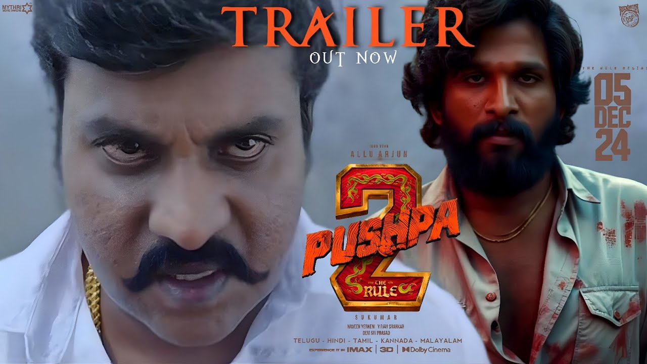 PUSHPA 2 THE RULE - SUNIL INTRO FIRST LOOK TEASER|PUSHPA 2 OFFICIAL ...