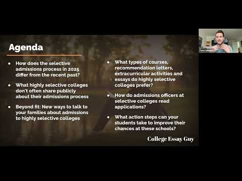 An Insider's Guide to Helping Students Apply to Highly Selective ...
