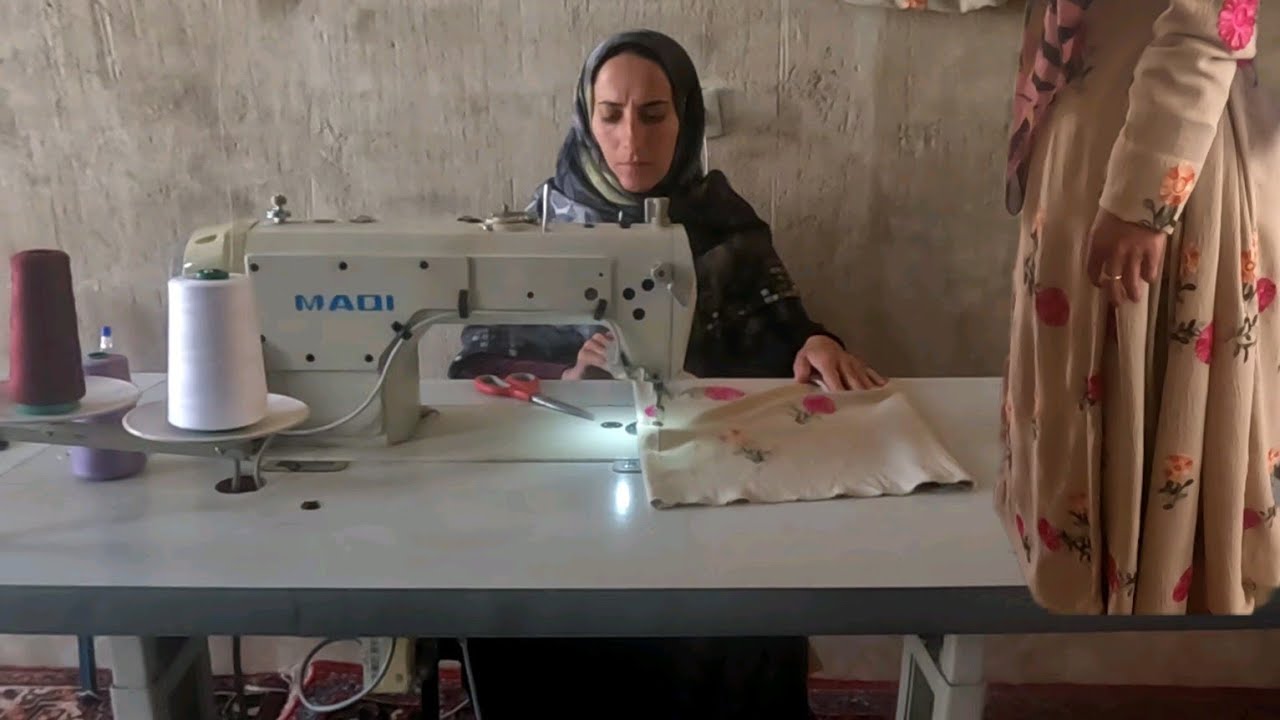 Training on cutting and sewing clothes for Bakhtiari women of Cheliteh ...