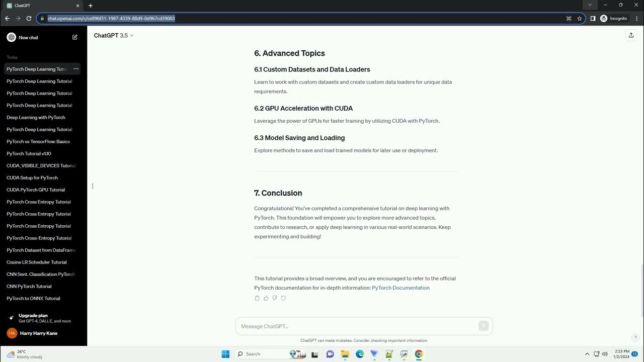 deep learning with pytorch review - YouTube