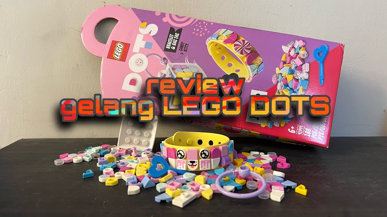 review gelang lego dots viral!!!! - YouTube