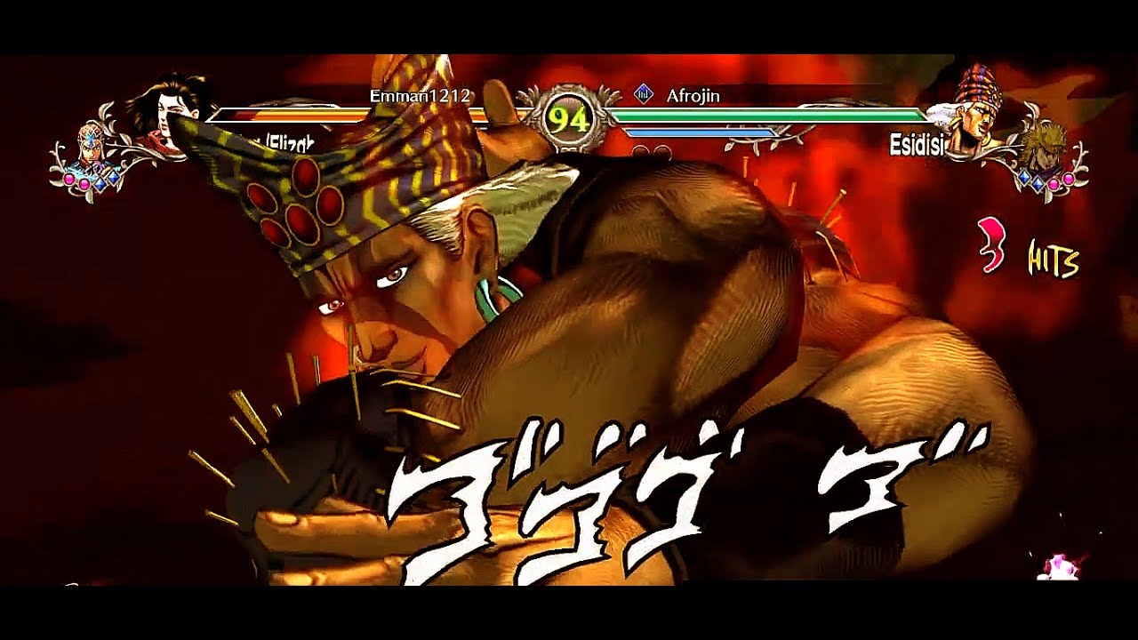 JoJos Bizarre Adventure All Star Battle R : Esidisi Mix - YouTube