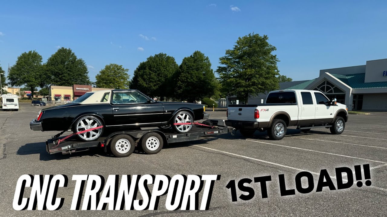 CNC Transport… This might be A Thing!! 1st Load went well… - YouTube