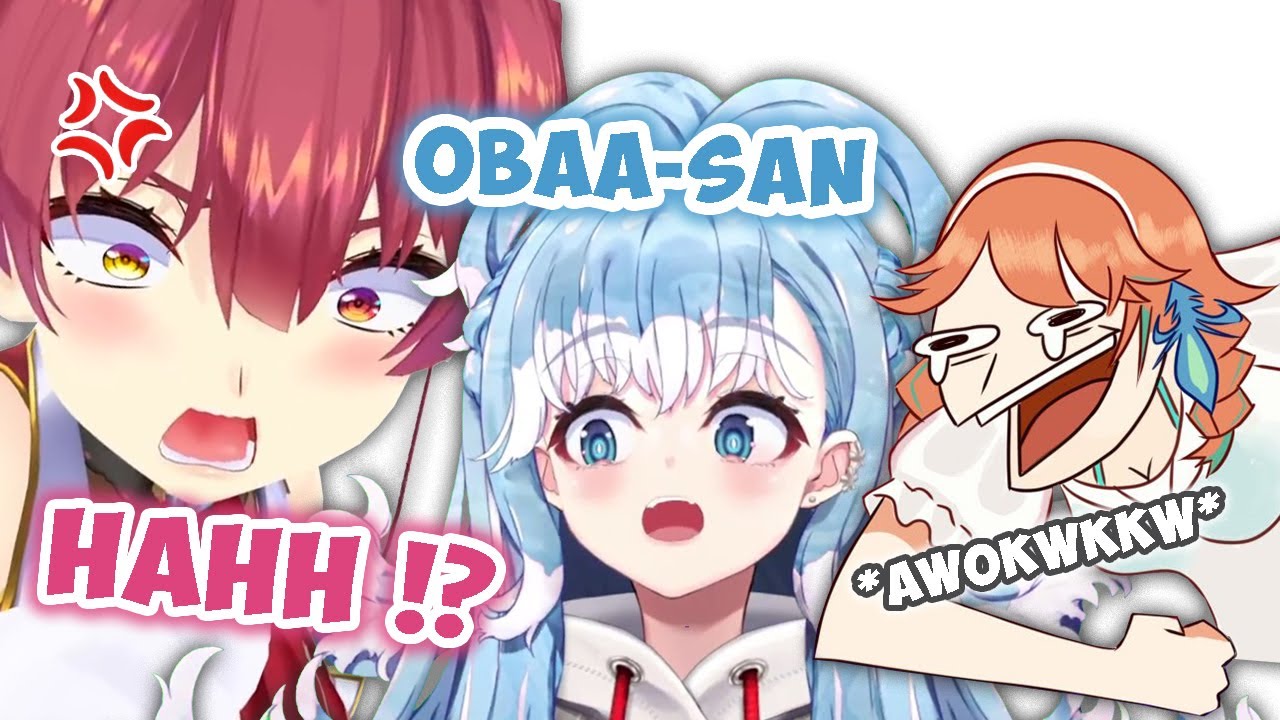 Kiara Gak Nyangka Kobo Manggil Marine Senchou "Obaa-san" .. [Kobo x ...
