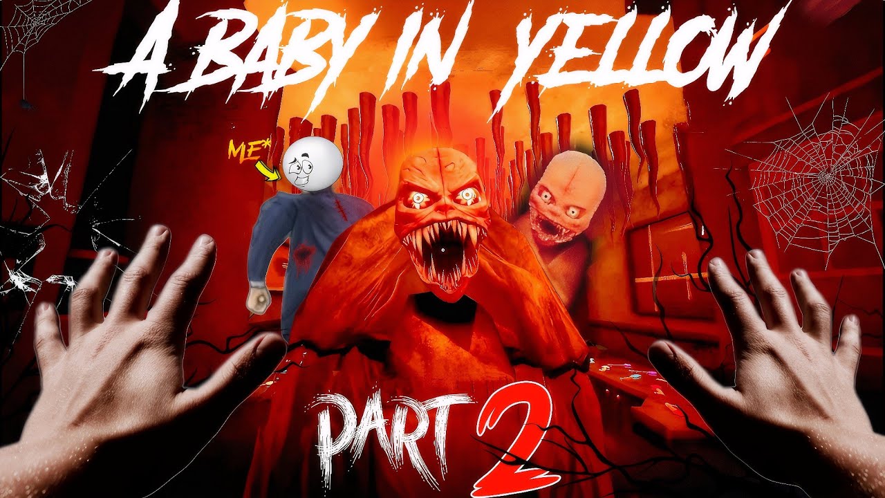 This Baby Horror Game is Crazy 🥵 | Horror Game A Baby In Yellow [ Part ...