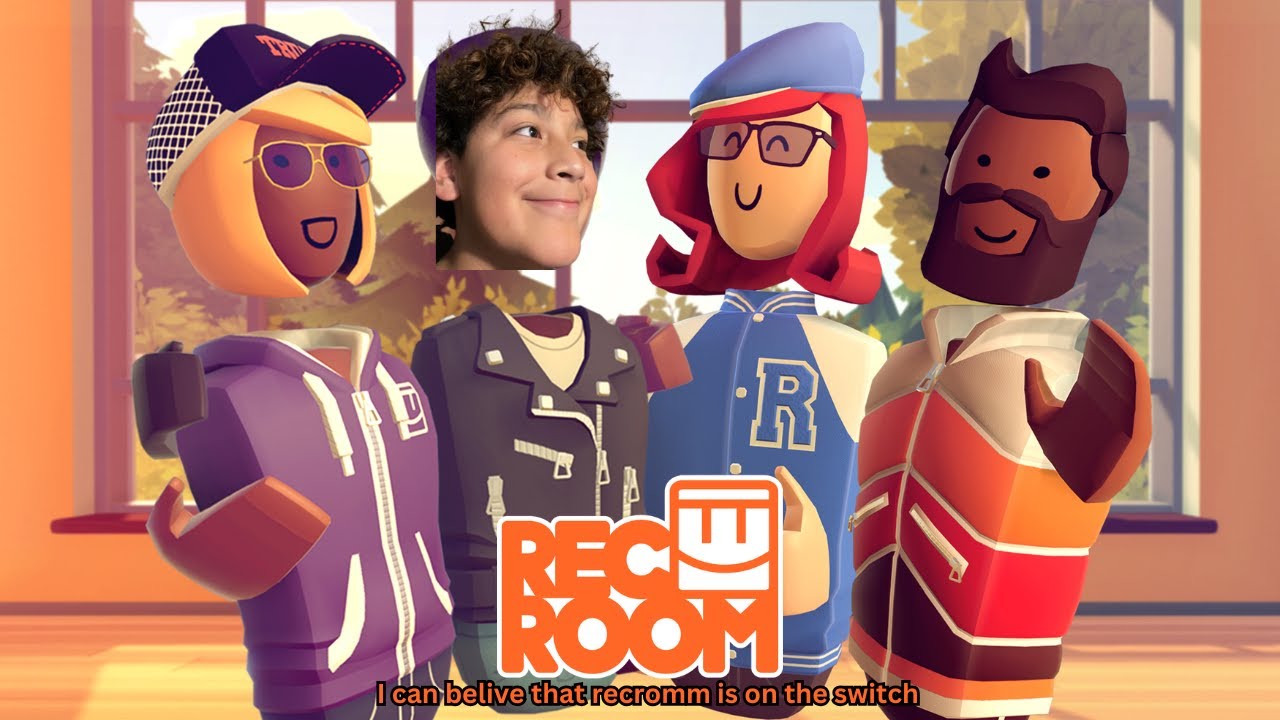 Today I am playing rec room on the nintendo switch - YouTube