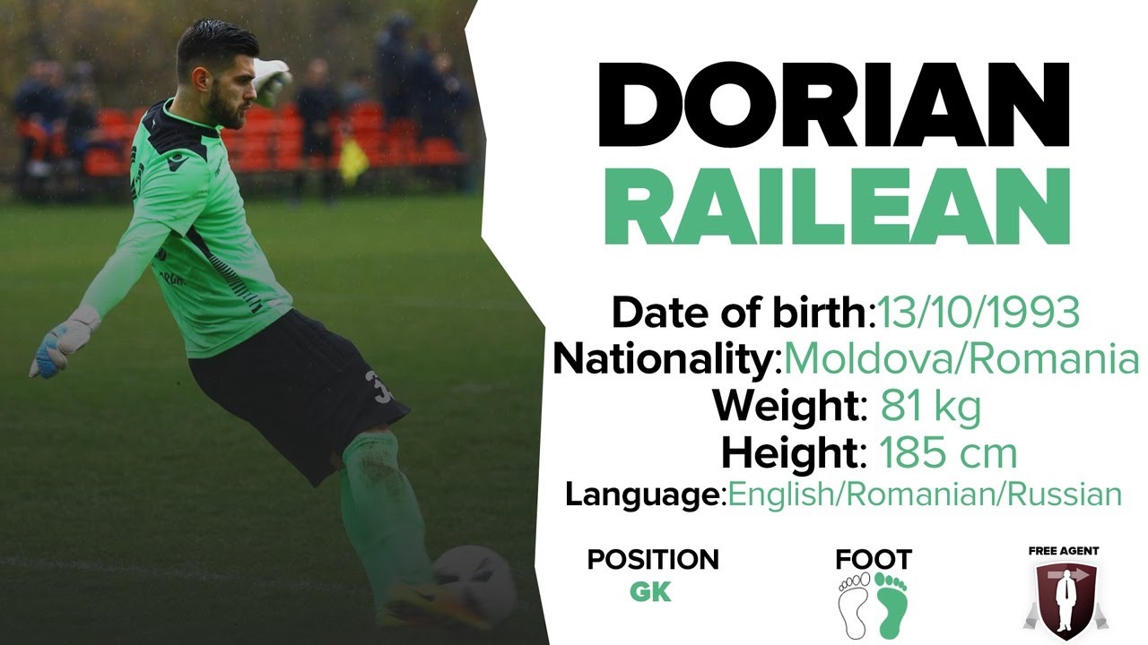 DORIAN RAILEAN l GOALKEEPER l BEST SAVES - YouTube