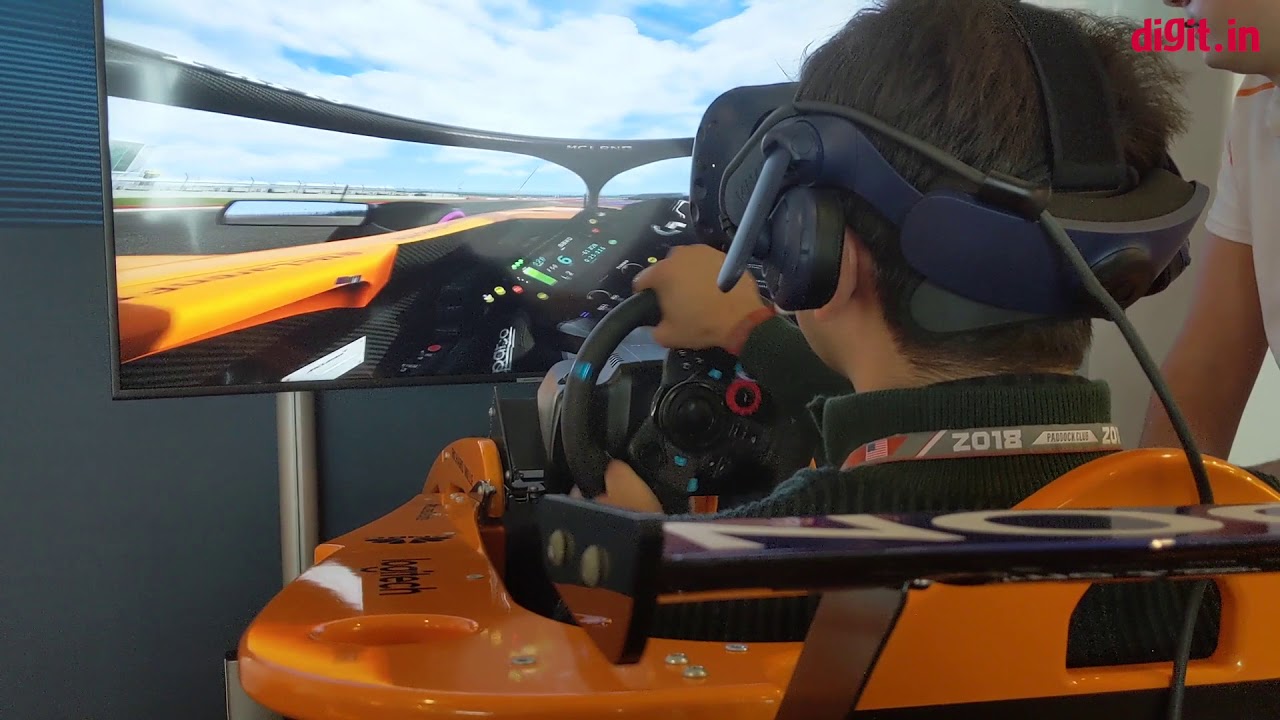 Experiencing Formula One in Virtual Reality | Digit.in - YouTube