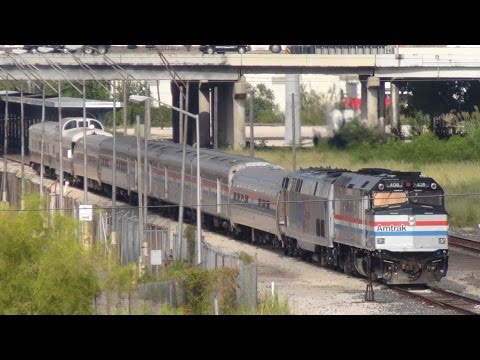 Amtrak Exhibit Train in Houston TX! 10/3/2016 + 10/4/2016 - YouTube
