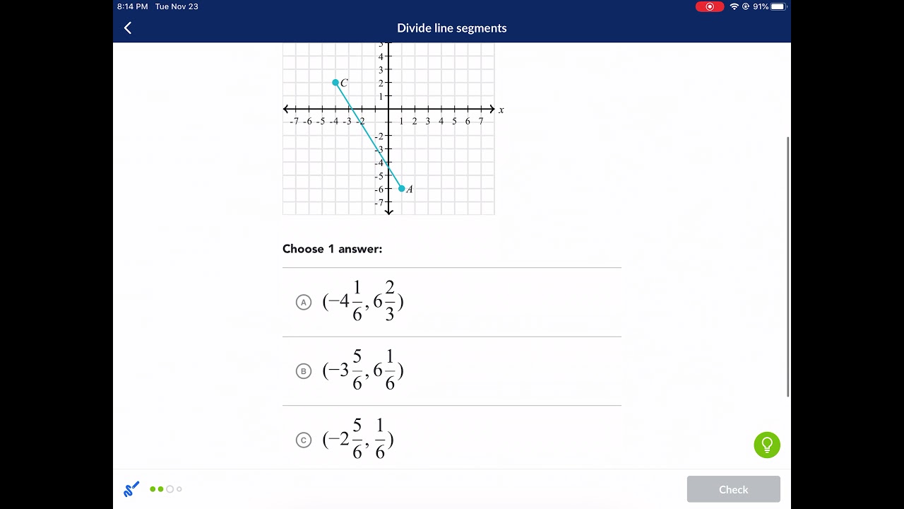 Khan Academy Tutorial Divide Line Segments YouTube Khan Academy Tutorial Divide Line Segments YouTube