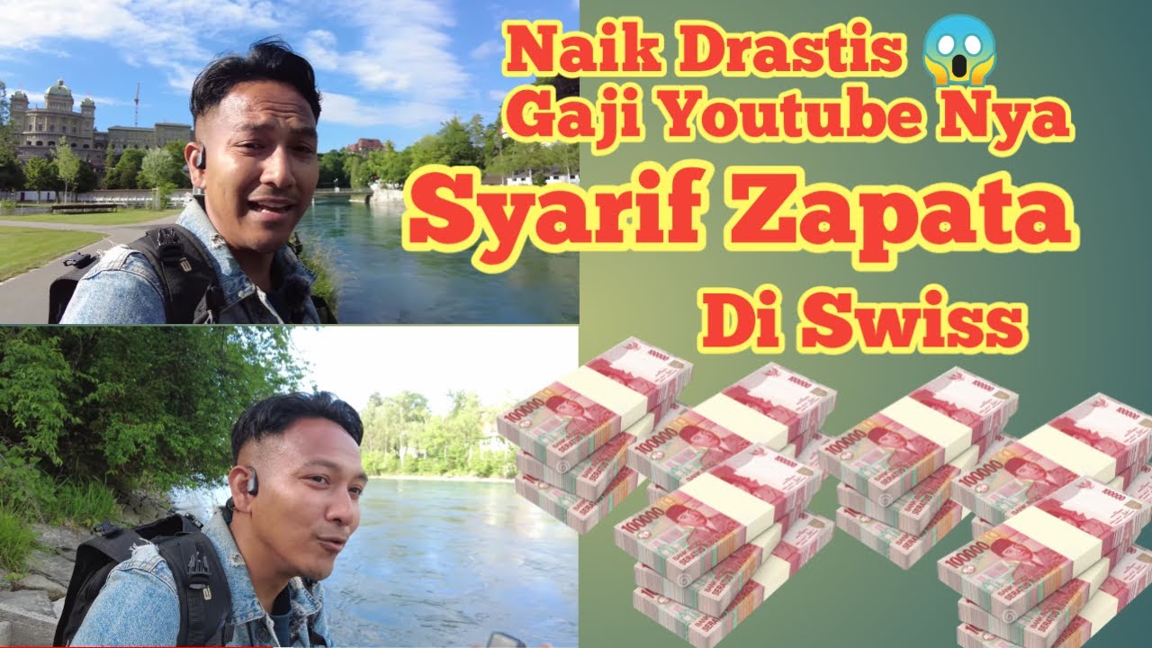 GAJI YOUTUBE NYA SYARIF ZAPATA TERBARU 2022 || AMAZING 😱 - YouTube