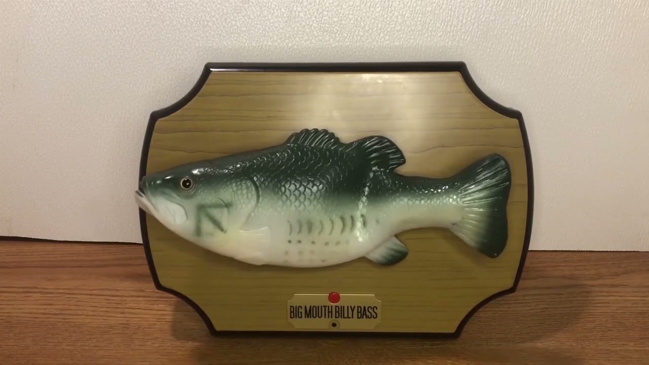 2021 Billy Bass but it sings the 1999 take me to the river - YouTube