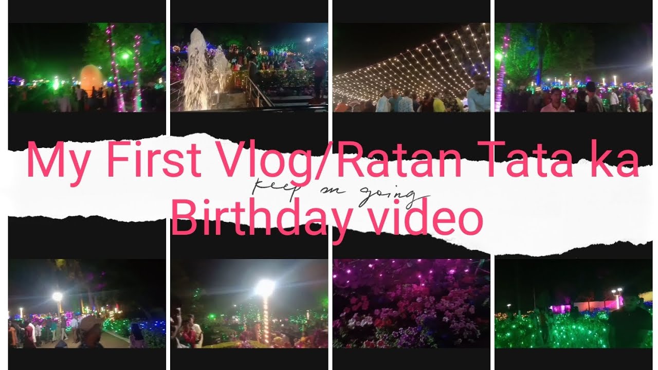 My First Vlog/Jamshed TATA Ke Birthday Me TATA Park Me Party/#viral# ...