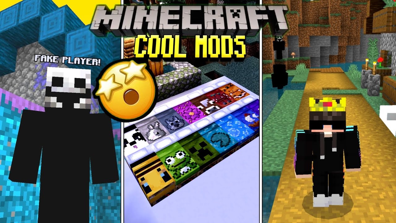 TOP 5 COOL MODS FOR MINECRAFT (POCKET EDITION) | by CrisPlayzzz7 - YouTube