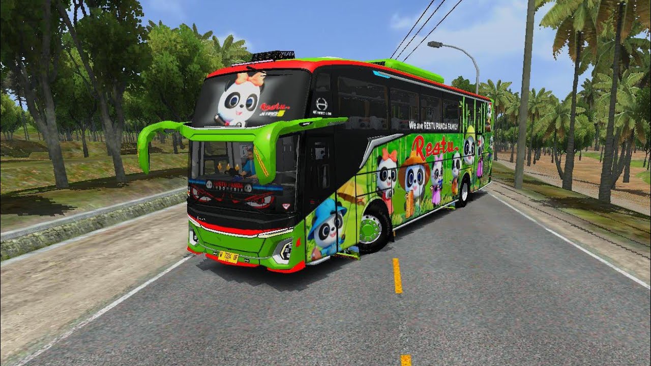 Mobile Bus Telolet Basuri Obseshe MSM Fadel Perjalanan panjang Ke ...