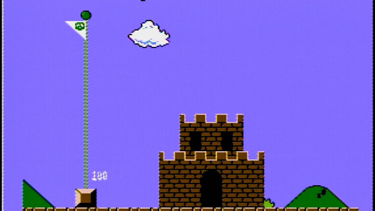 (SMB1) 1-1 IL 369 (With flagpole glitch) - YouTube