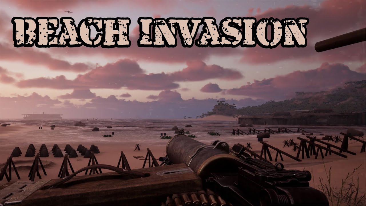 This World War 2 Beach Simulator Was EPIC - Beach Invasion 1945 Pacific ...
