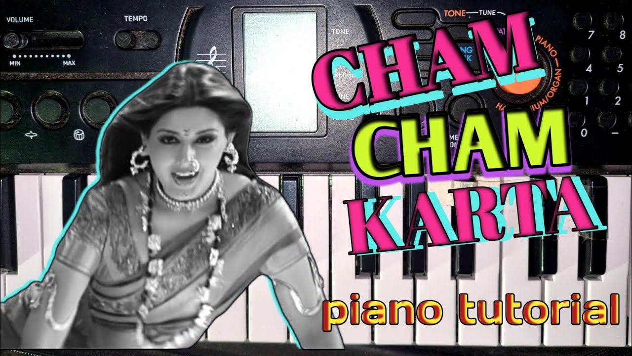 Cham Cham Karta Hai Ye Nashila Badan | Marathi hit song | Piano Tutorial | Manoj Jadhav | - YouTube