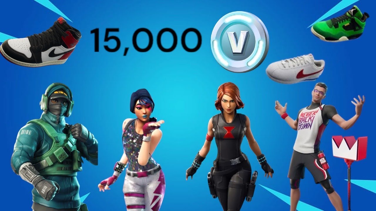 Fortnite Spending Spree 15,000 Vbucks Spent!!! - YouTube
