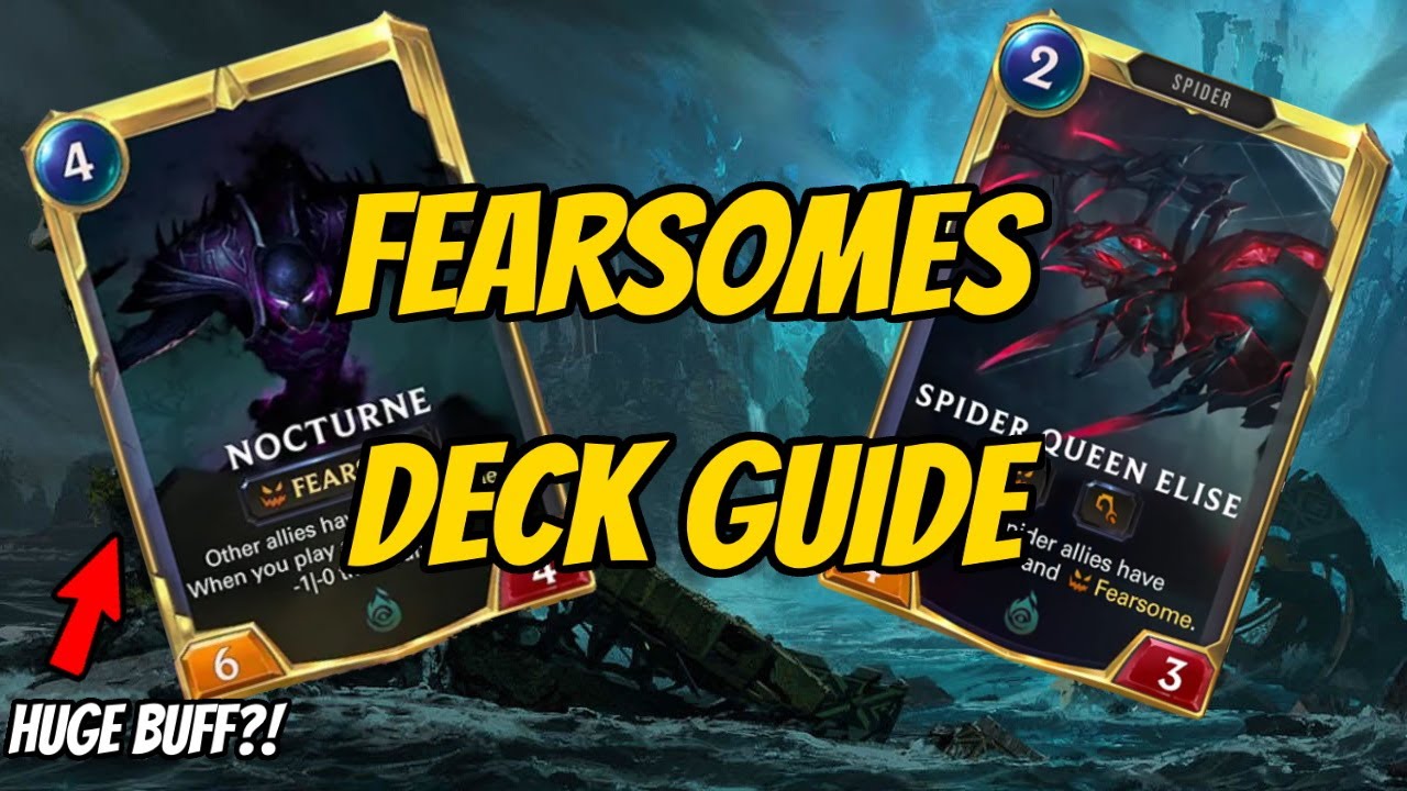 Nocturne Elise Fearsome Deck Guide | Legends of Runeterra - YouTube