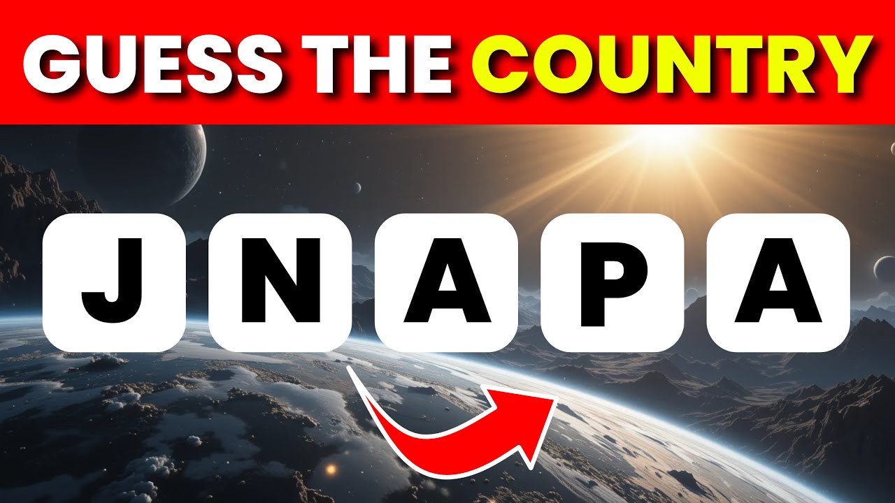 Guess the Country by Scrambled Name or Missing Letters | Country Quiz ...