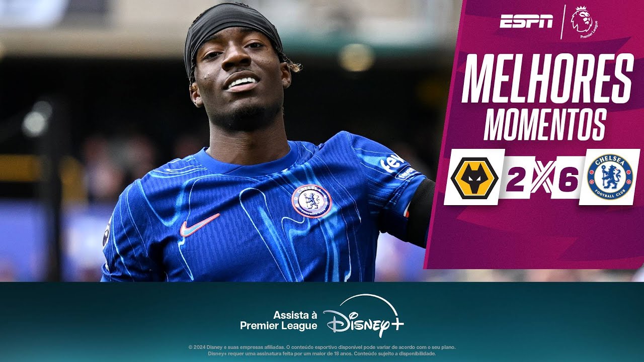 Chelsea atropela Wolves com hat-trick de Madueke, pintura de Palmer ...