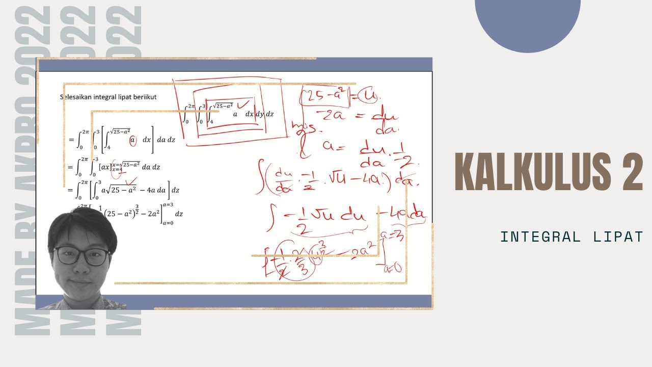 [KALKULUS 2] INTEGRAL LIPAT: INTEGRAL BERULANG - YouTube