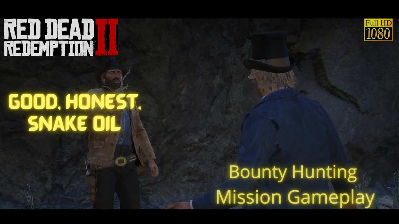 RED DEAD REDEMPTION 2 Walkthrough Side Mission-Good, Honest, Snake Oil ...