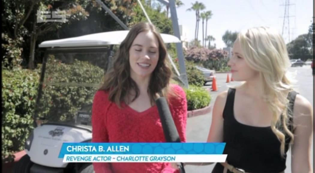 The Erin Simpson Show - Kim on the set of "Revenge" - YouTube