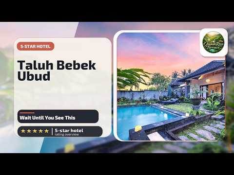 Taluh Bebek Ubud Private Villas - Wait Until You See This | Bali, Indonesia🏨